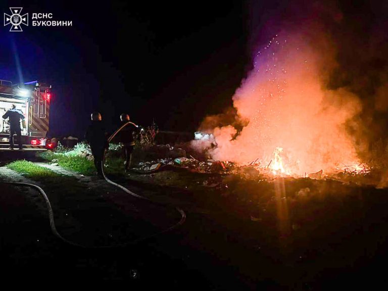 На Буковині за добу сталося три пожежі одну ліквідували місцеві жителі